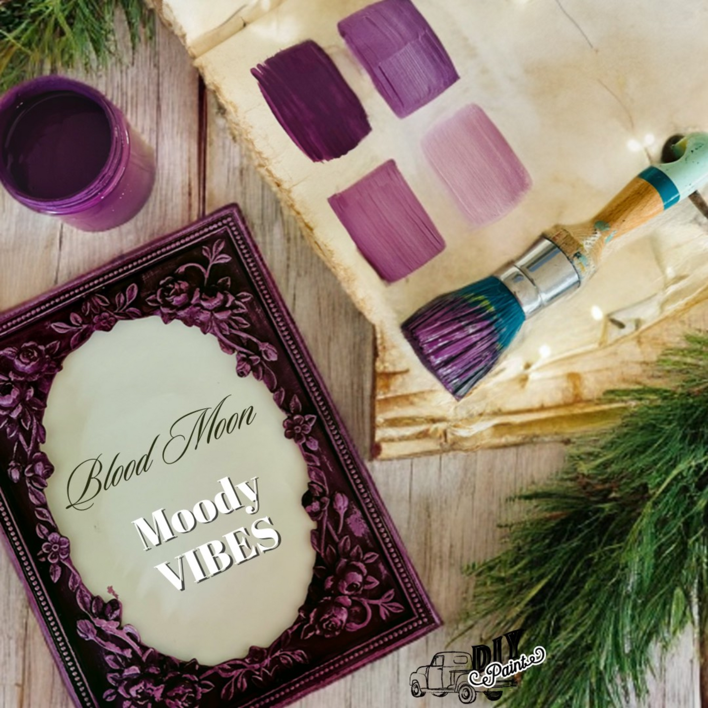 Blood Moon DIY Paint by Debi's Design Diary Clay Chalk Paint – Milton's ...