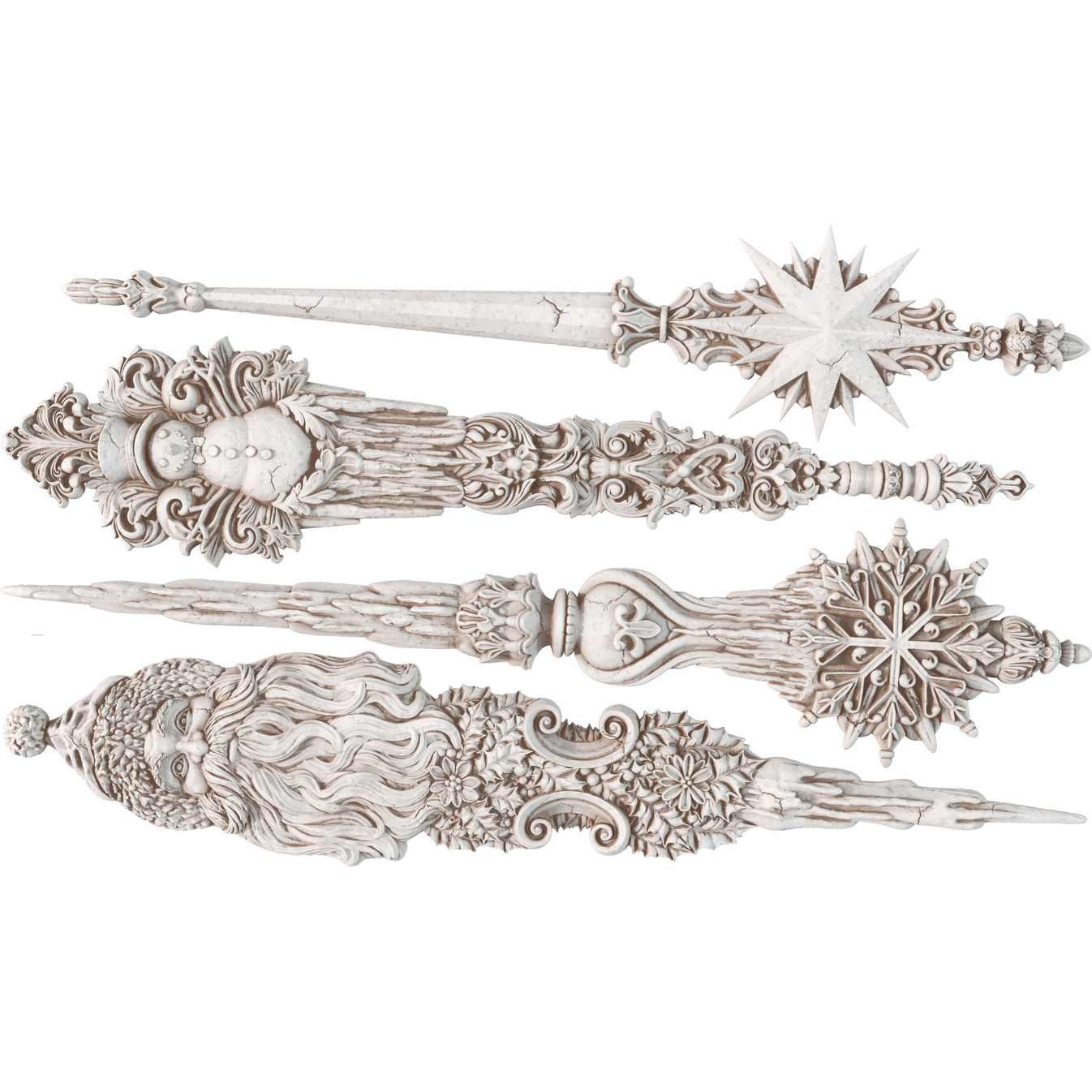 Christmas Tapers - IOD Molds by Iron Orchid Designs – Milton's Daughter