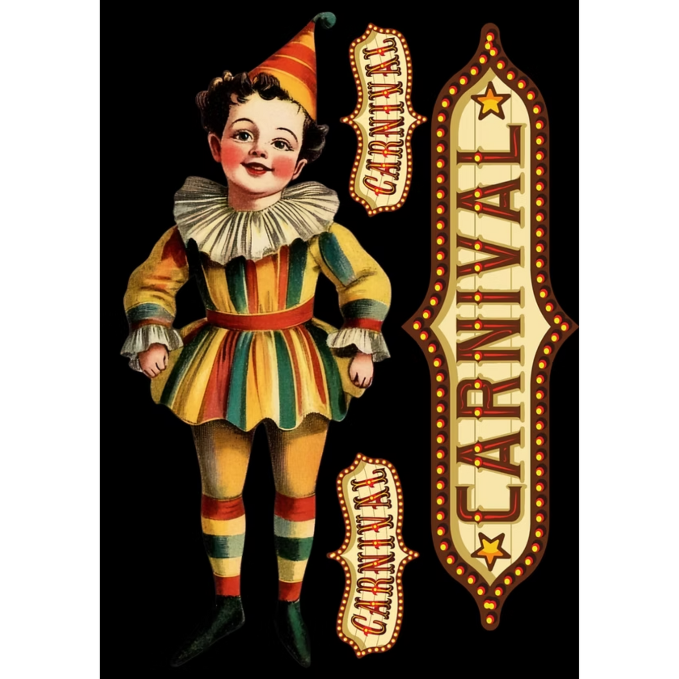Circus - Made by Marley Decoupage Paper Set – Milton's Daughter