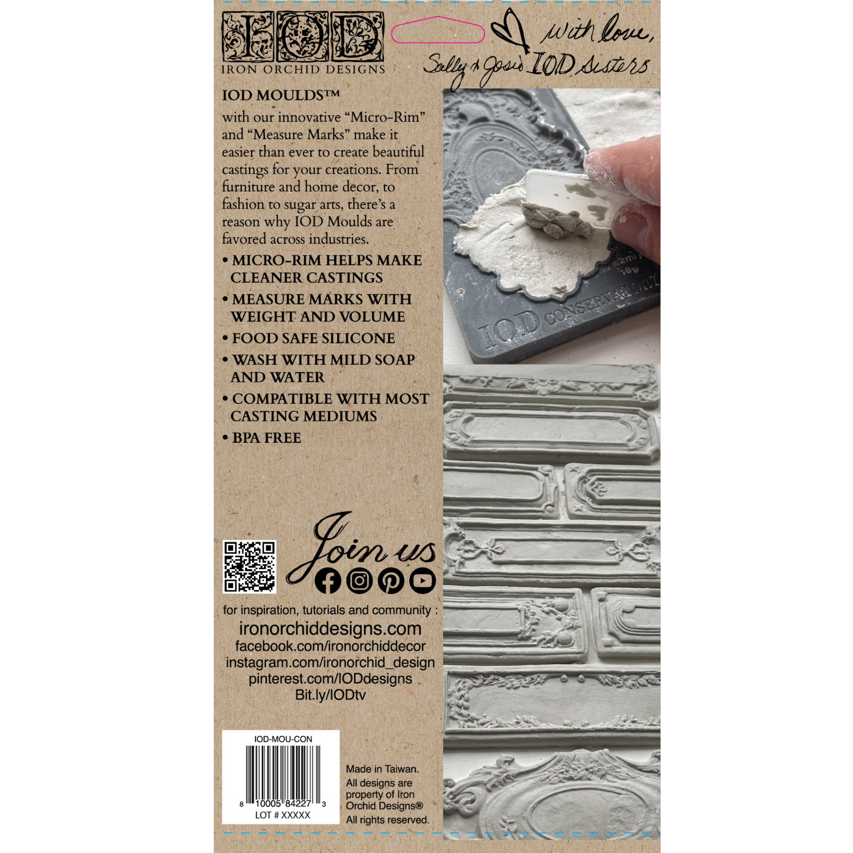 Conservatory Labels - IOD Molds by Iron Orchid Designs – Milton's Daughter