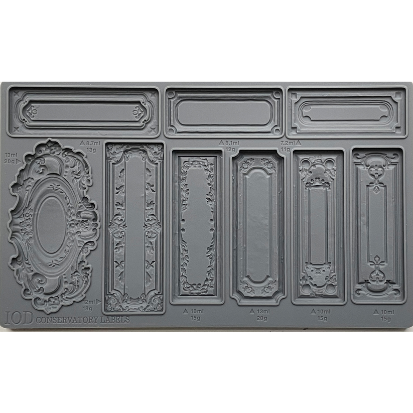 Conservatory Labels - IOD Molds by Iron Orchid Designs – Milton's Daughter