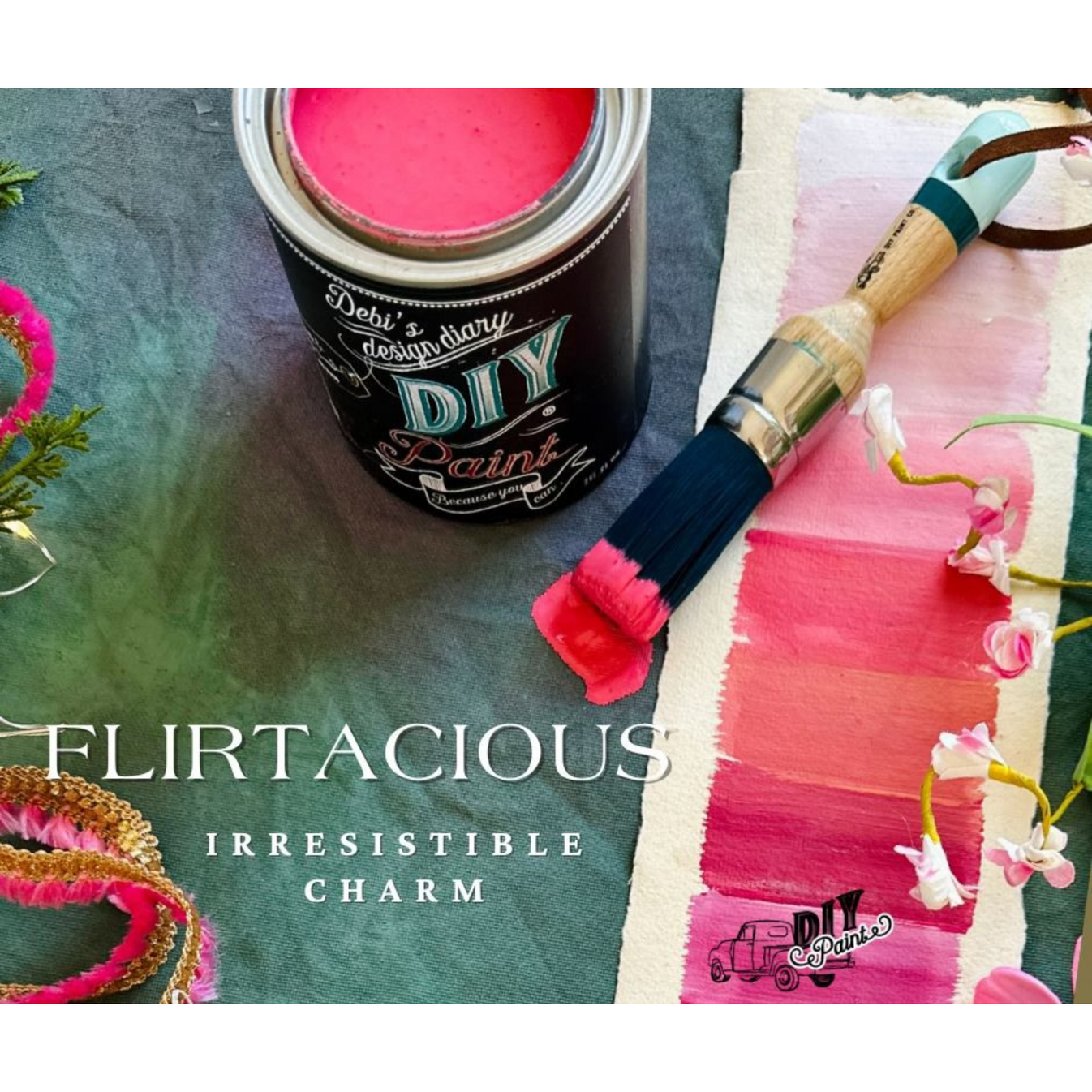 Flirtatious DIY Paint by Debi's Design Diary Clay Chalk Paint – Milton ...