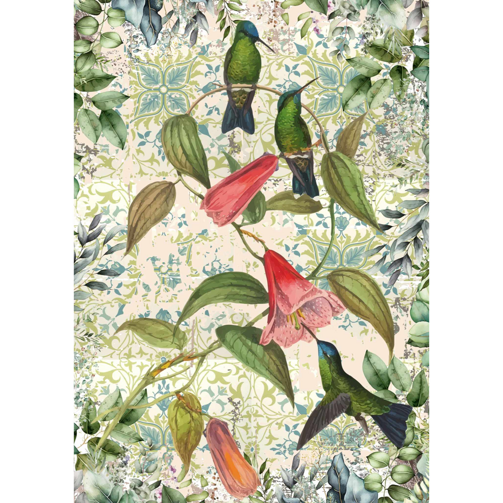 Hummingbirds - Made by Marley Decoupage Paper Set – Milton's Daughter