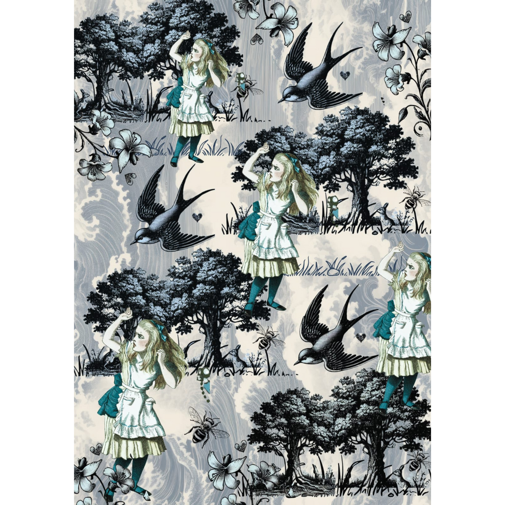 Wonderland Toile - Made by Marley Decoupage Paper Set – Milton's Daughter