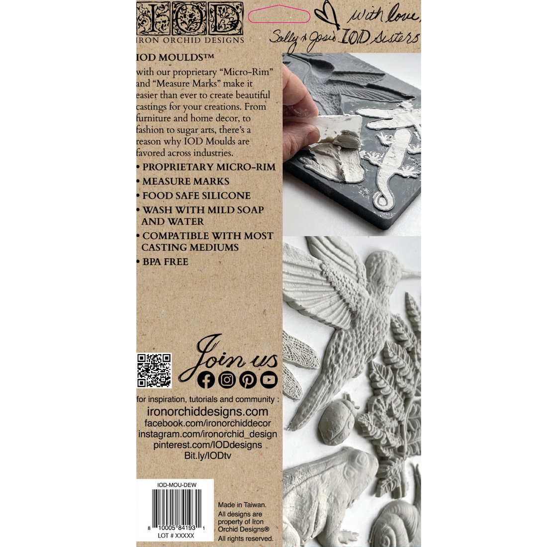 Dewdrop Pond - IOD Molds by Iron Orchid Designs – Milton's Daughter