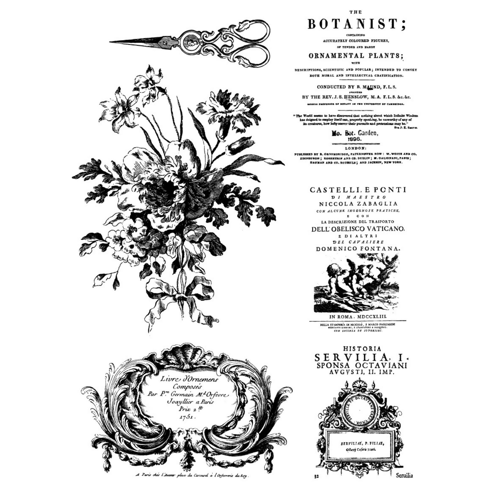 Melange Paint Inlay-IOD Transfers by Iron Orchid Designs – Milton's ...