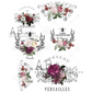 Pink & Red Parisian Labels -Decoupage Rice Paper - AB Studio – Milton's ...