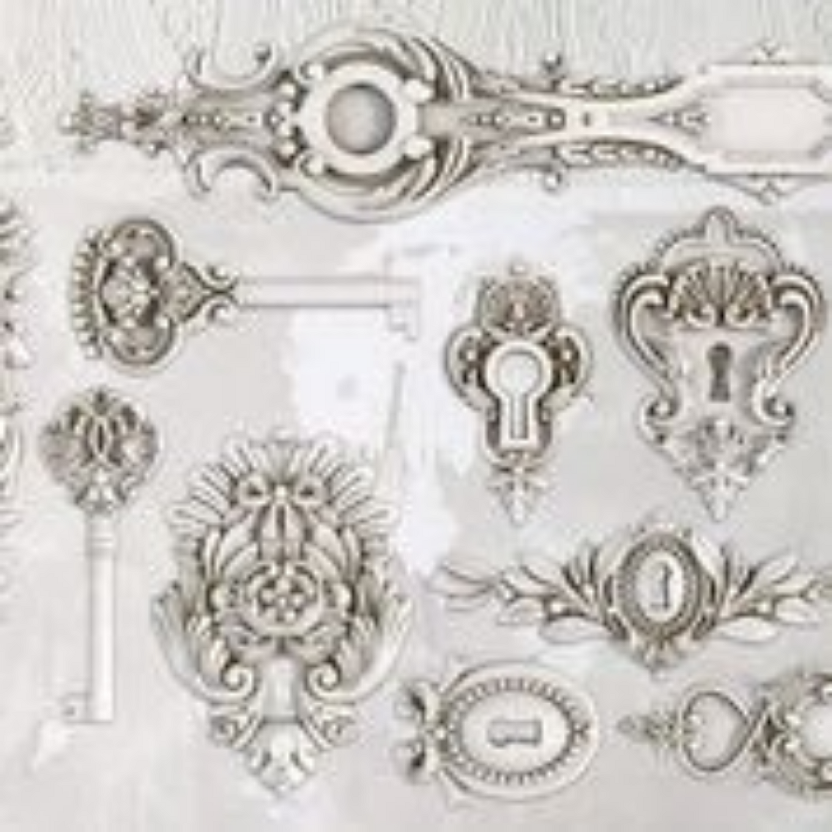 Lock and Key - IOD Molds by Iron Orchid Designs – Milton's Daughter